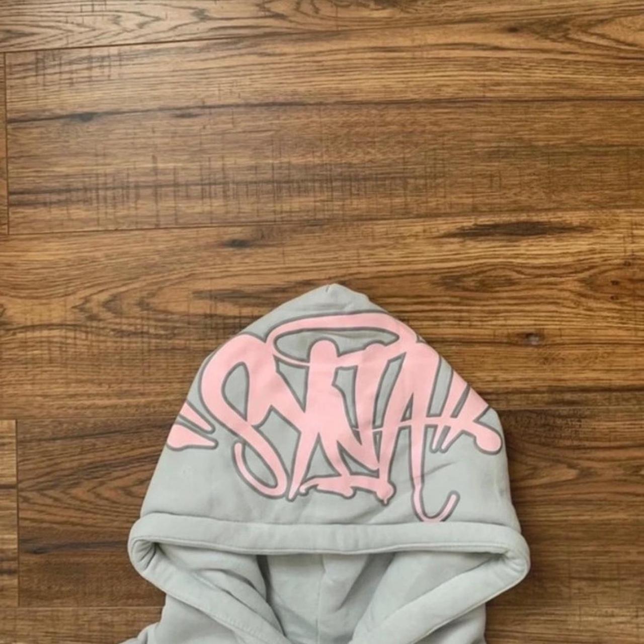 Syna World Tracksuit - Pink / Grey Hoodie & Joggers... | Depop