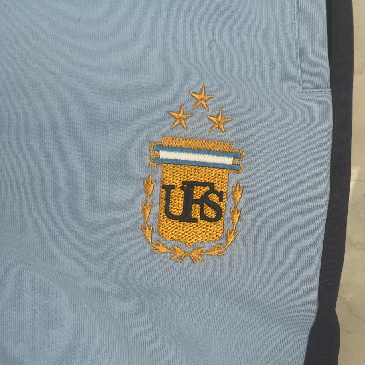Unfounded Studios light blue Argentina shorts New... | Depop