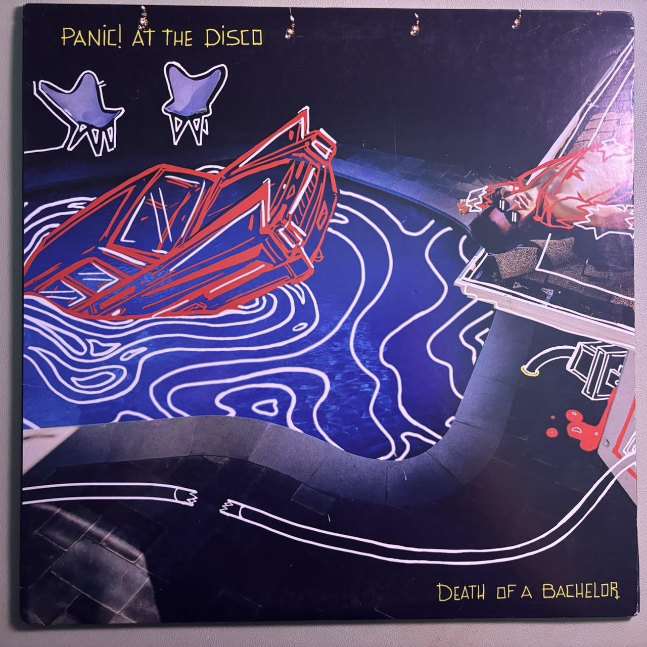 Panic! At The Disco Death of a Bachelor vinyl - Depop