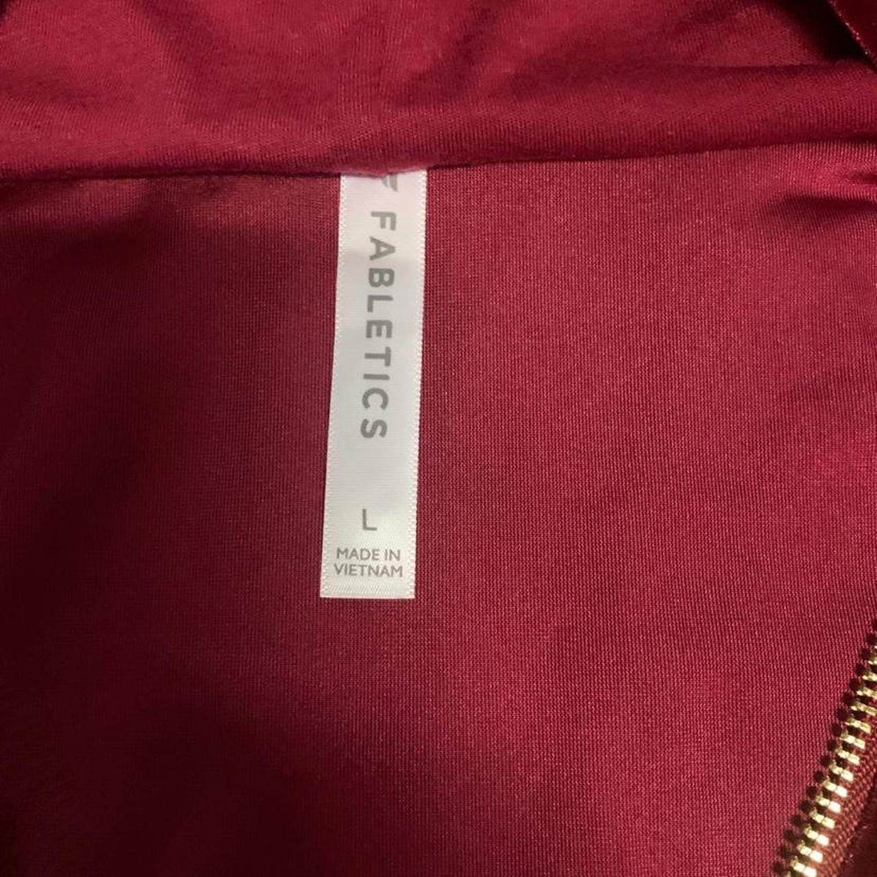 Fabletics Women’s large Velour zippered... - Depop