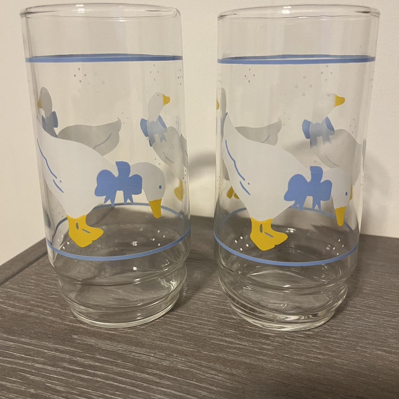 Set Of 2 Country Goose Drinking Glasses Tumblers... - Depop