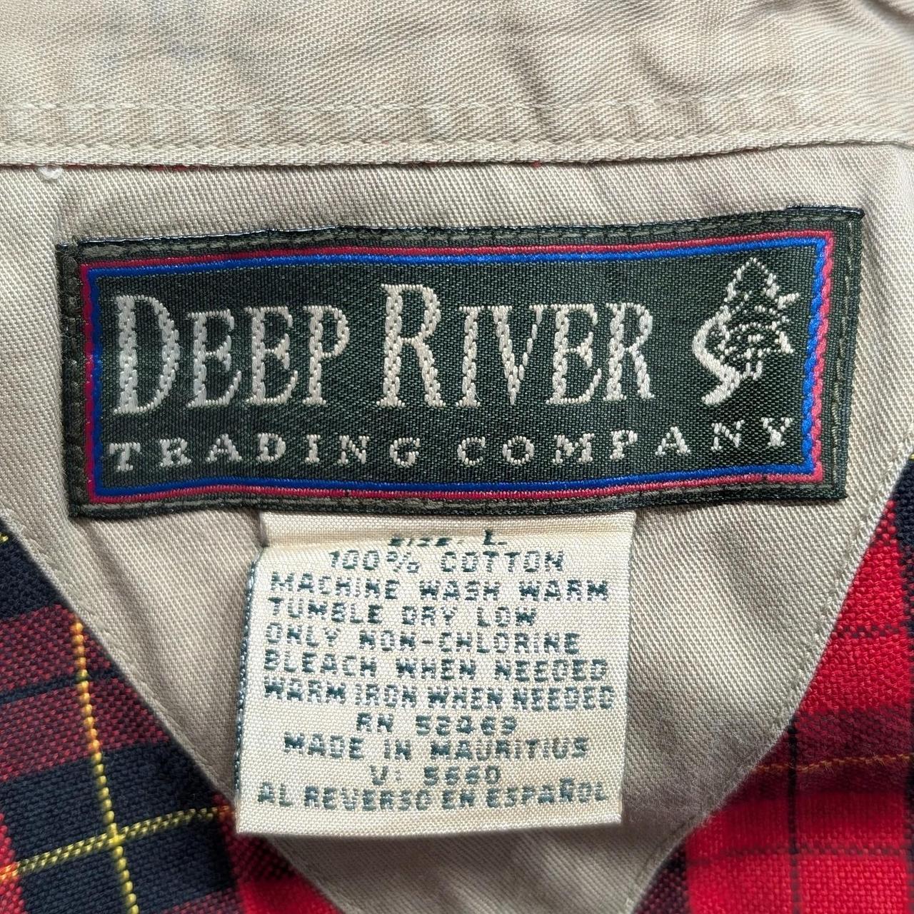 90s Vintage flannel from Deep River trading co.... - Depop