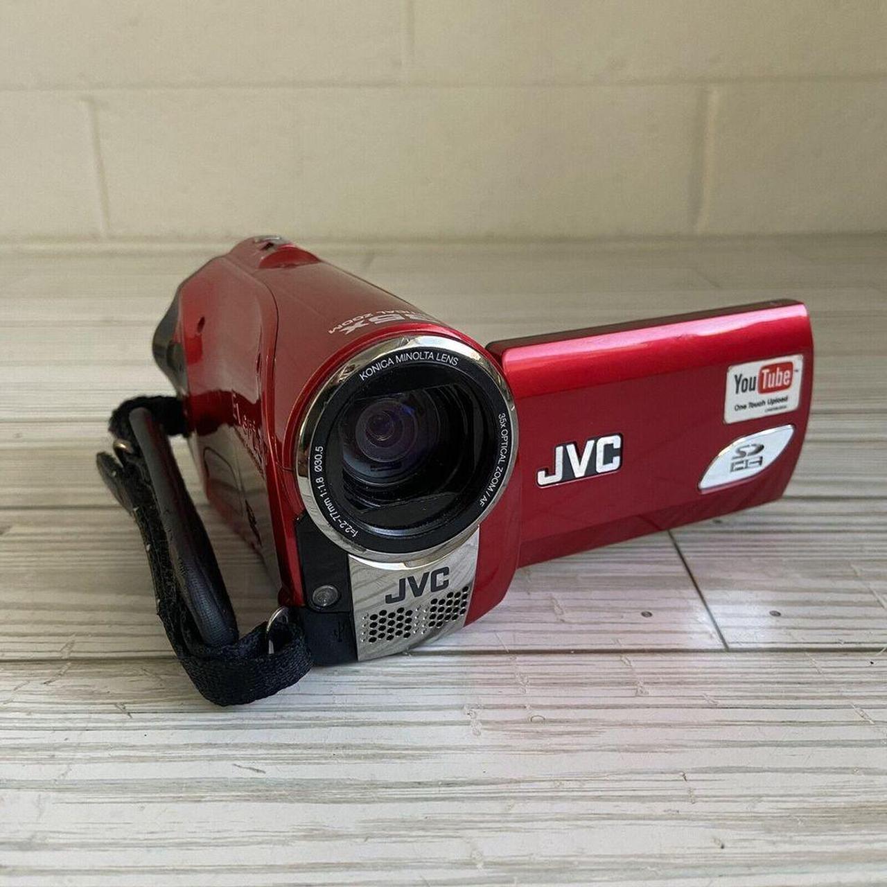 JVC Everio YouTube Camera w/Memory Card & Charger... | Depop