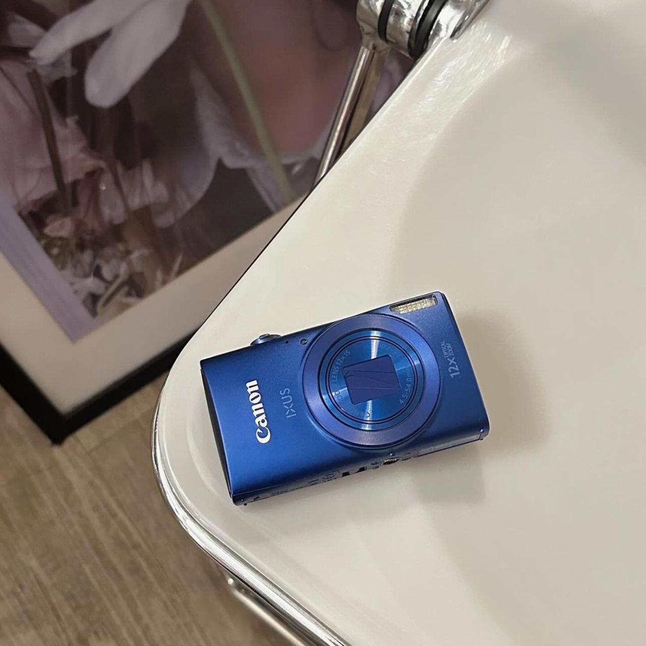 Canon IXUS 170 20 mp ccd sensor royal blue... - Depop