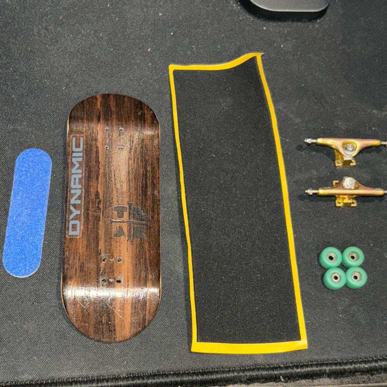 teak tuning 94mm deck, LCBOARDS inverted kingpin... - Depop