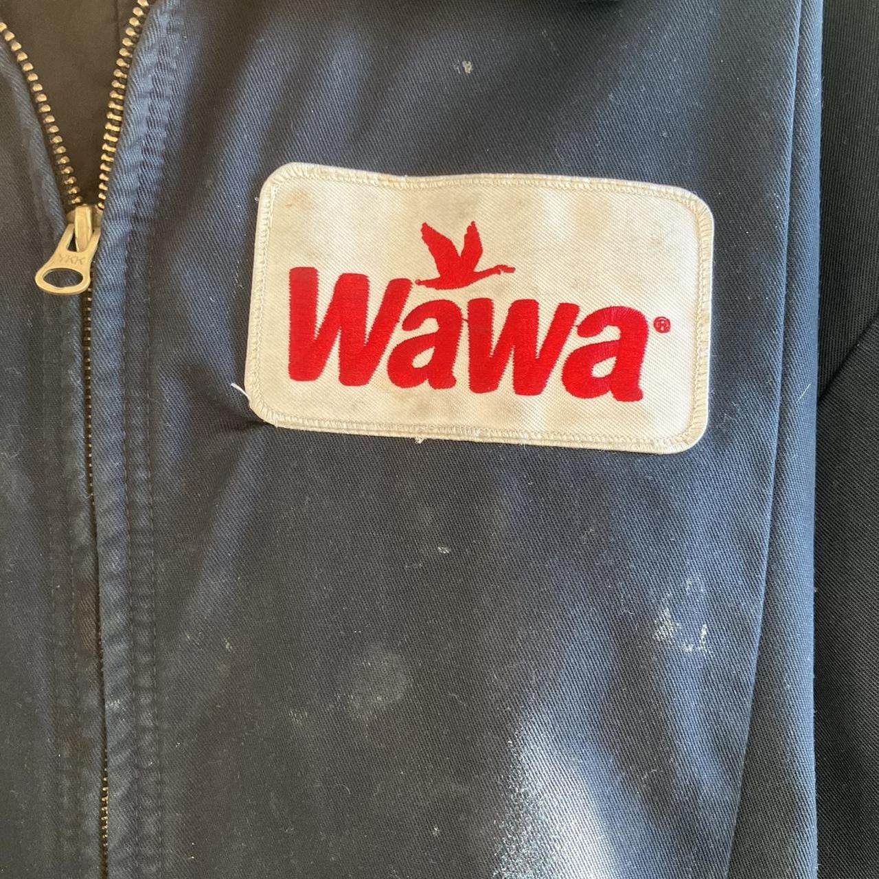 Wawa Freezer Work Jacket, Navy, size large #wawa... - Depop