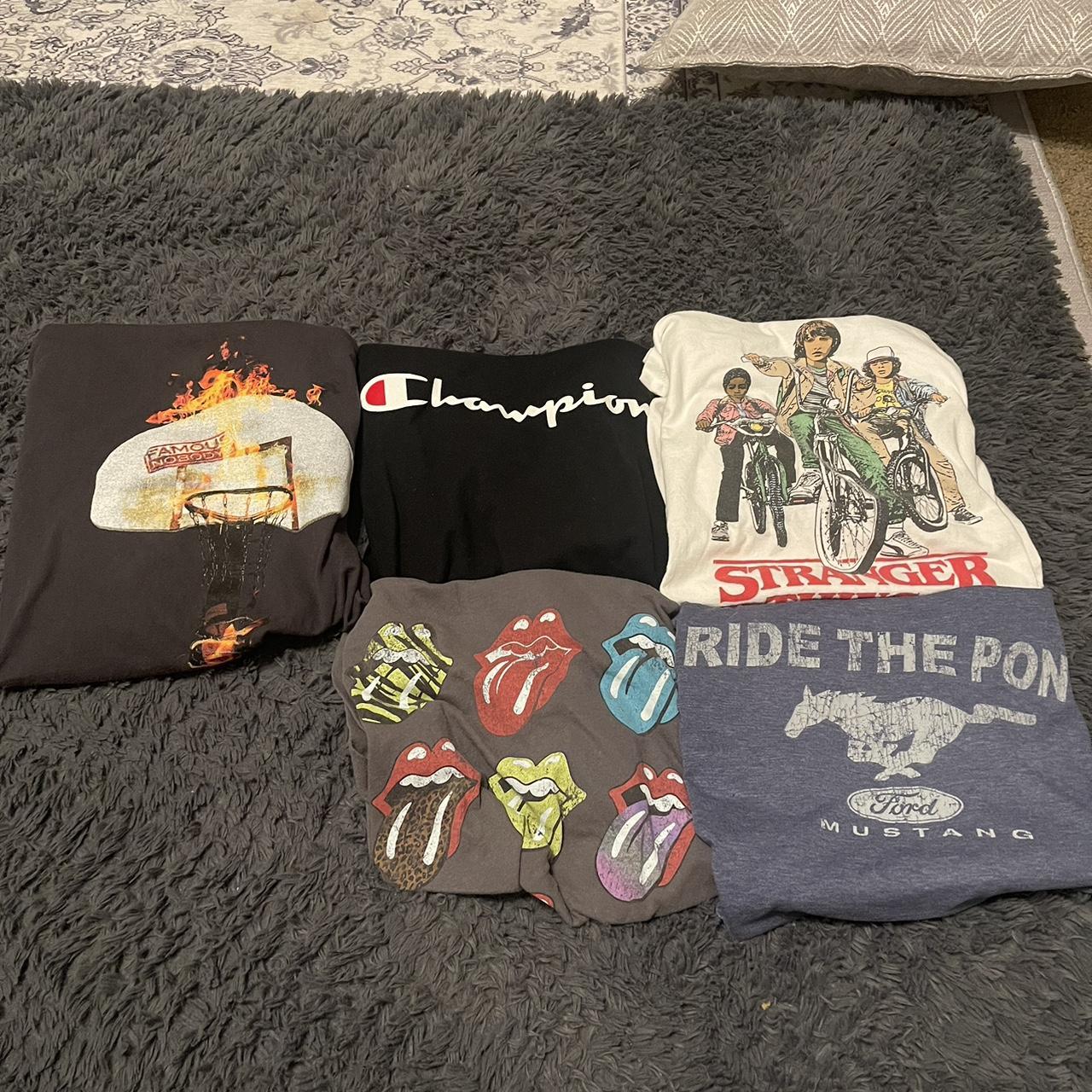 $5 bundle on 5 shirts $1 shirts and easy steals... - Depop