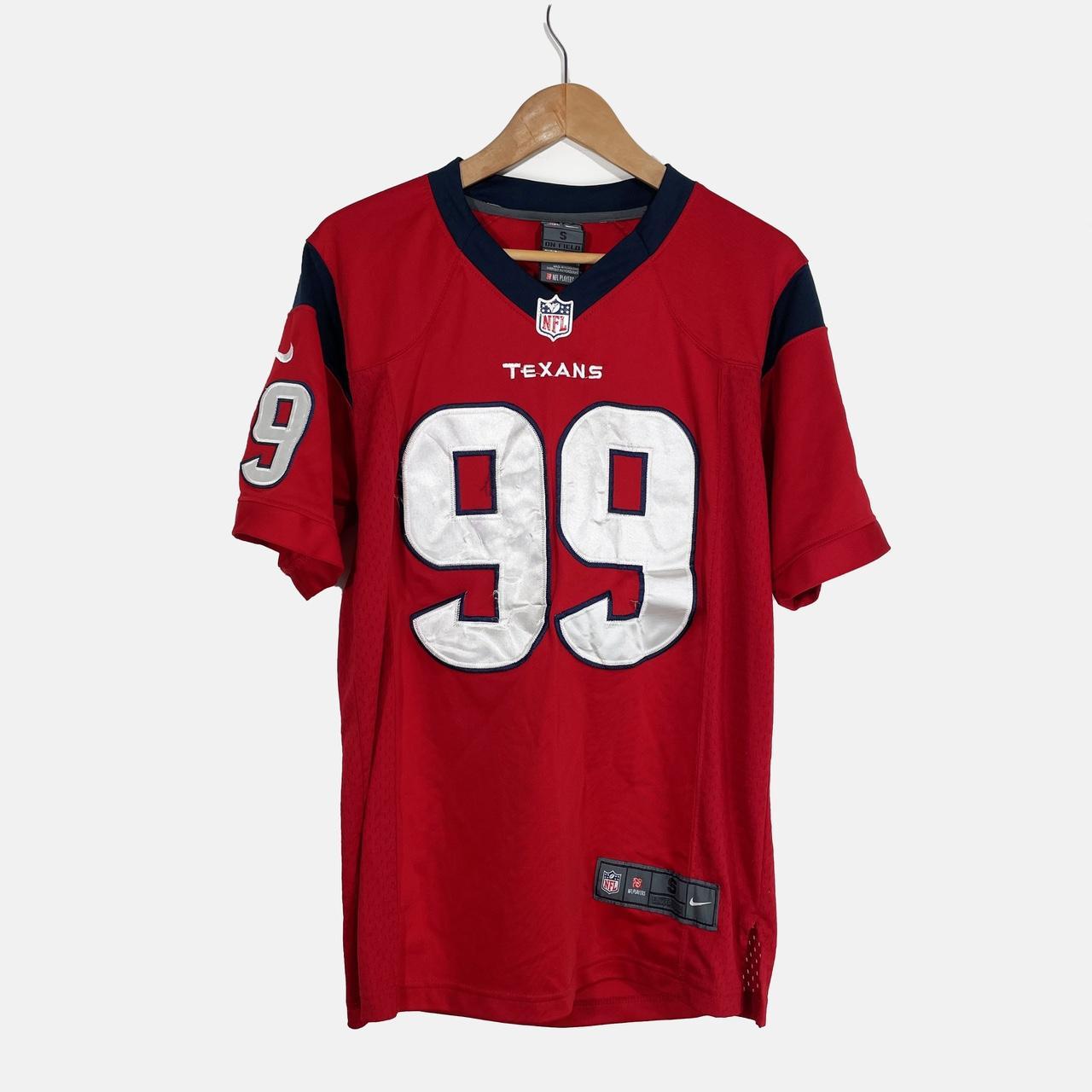 Maglia NFL 99 WATT Houston Texas Taglia S - Depop