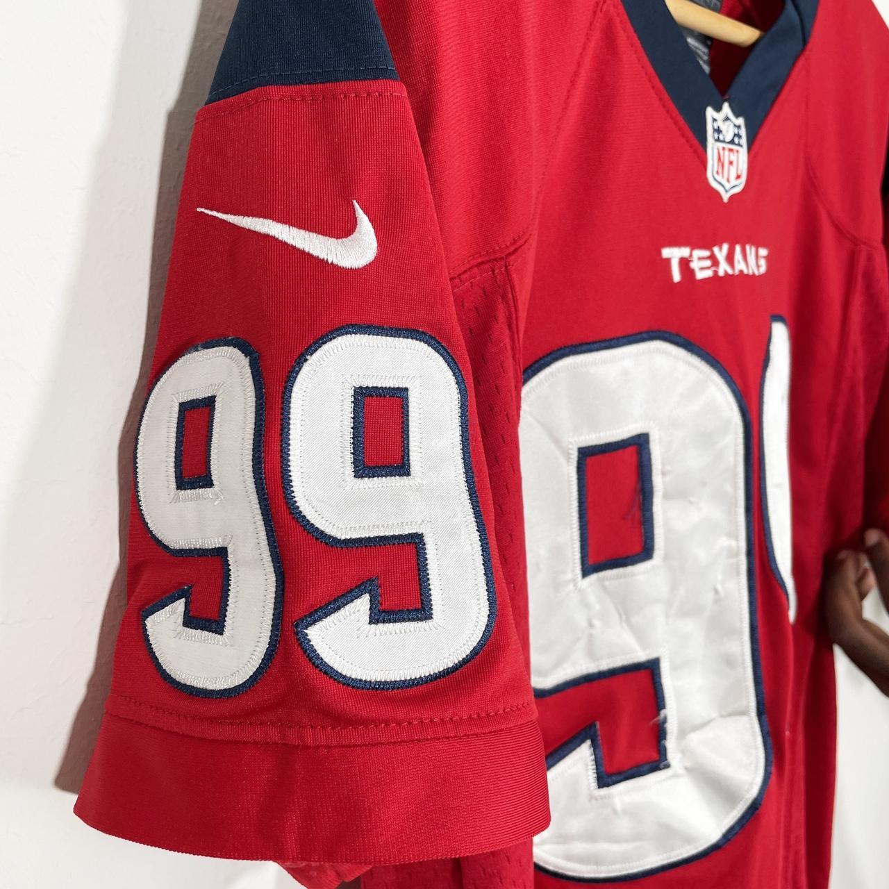 Maglia NFL 99 WATT Houston Texas Taglia S - Depop