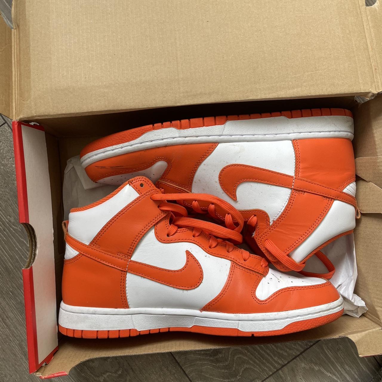 Nike Dunks Syracuse Orange Only worn a handful... - Depop
