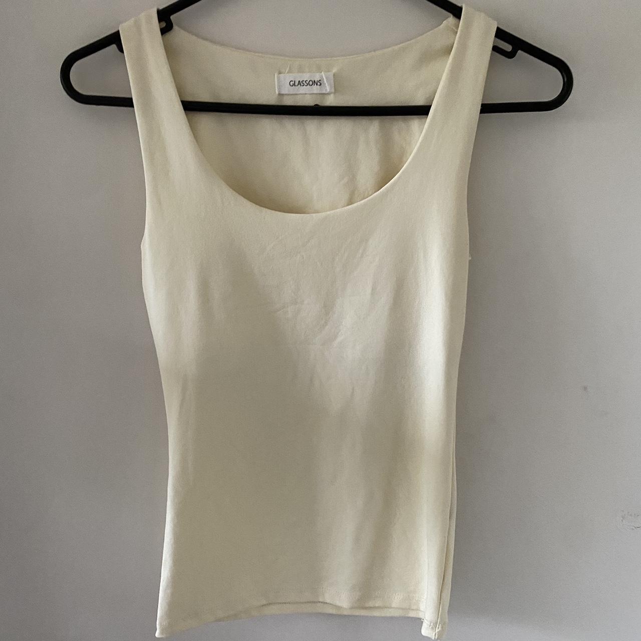 Glassons yellow tank Size XS - Depop