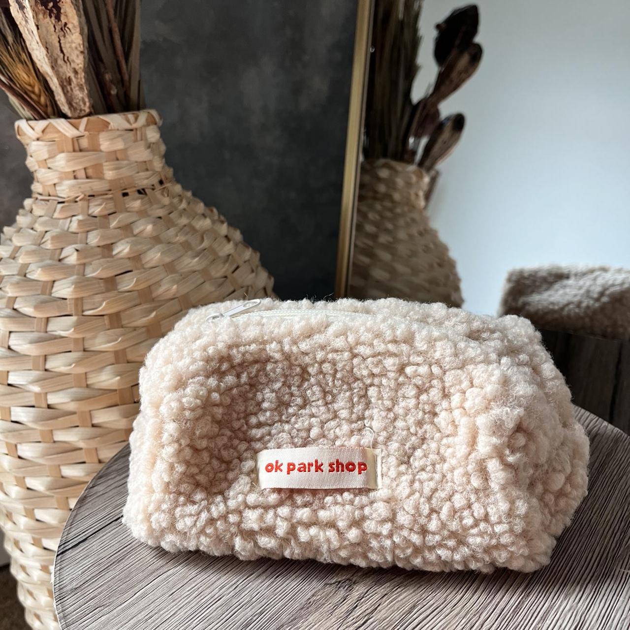 Cosmetic bag fluffy Brand new #cosmeticbag... - Depop