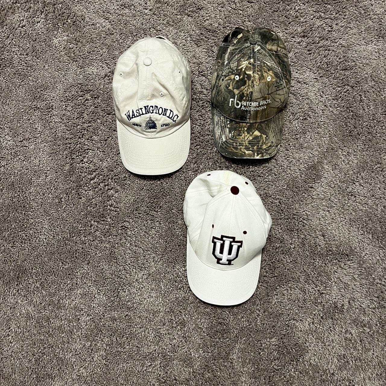 Hat bundle All three for 10 #hat #realtree #indiana... - Depop