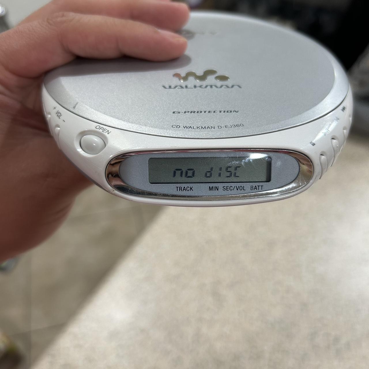 Sony Walkman Portable CD Player D-EJ360 G-Protection... - Depop