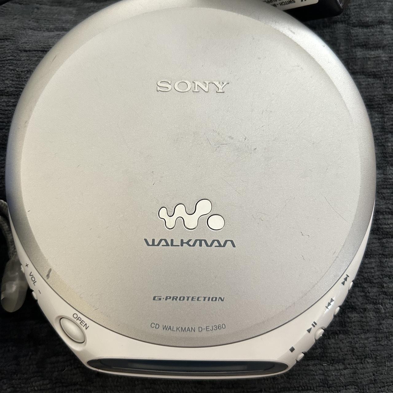 Sony Walkman Portable CD Player D-EJ360 G-Protection... - Depop