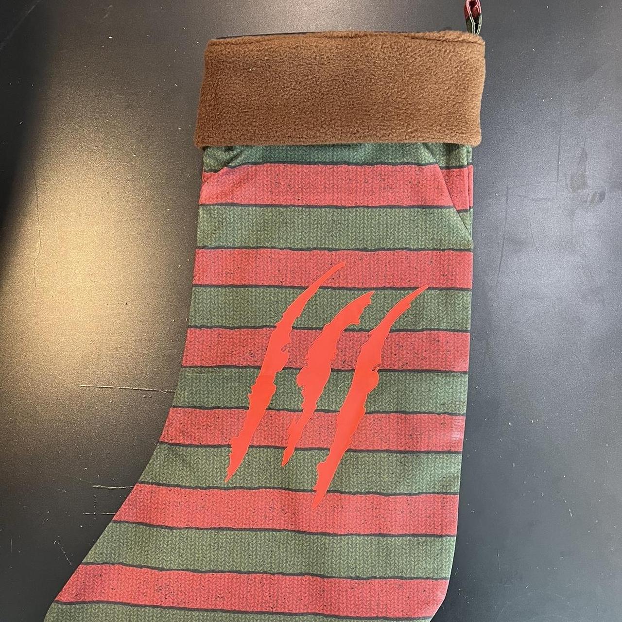 Freddy Krueger Slasher Stocking Halloween Stocking - Depop