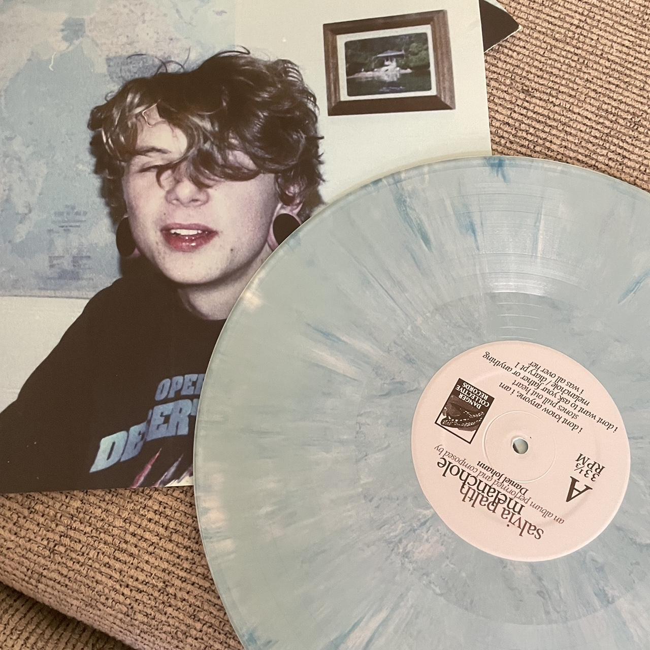Salvia plath melanchole vinyl Sky blue vinyl,... - Depop