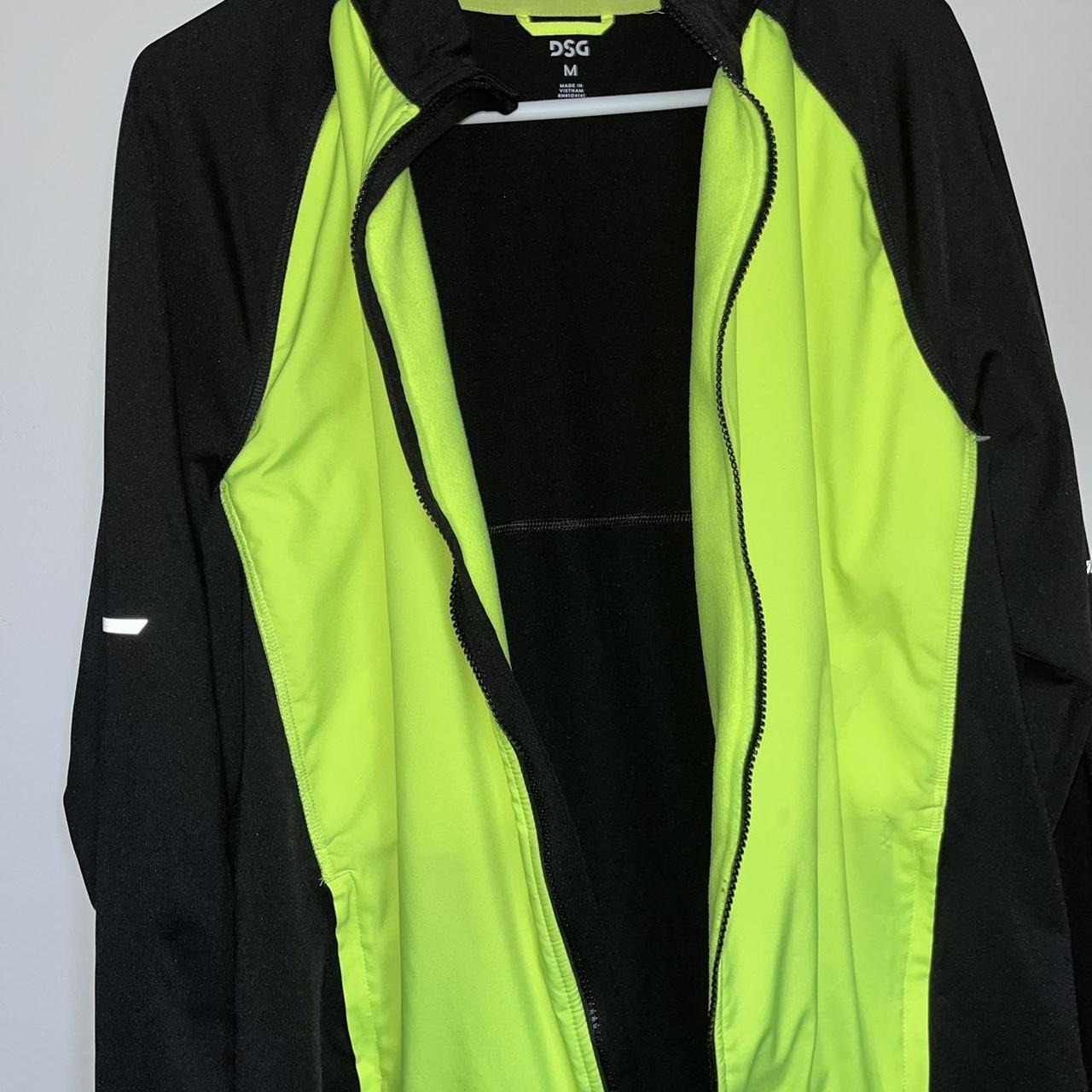 DSG Thermal Run Jacket High Visibility Yellow ... - Depop