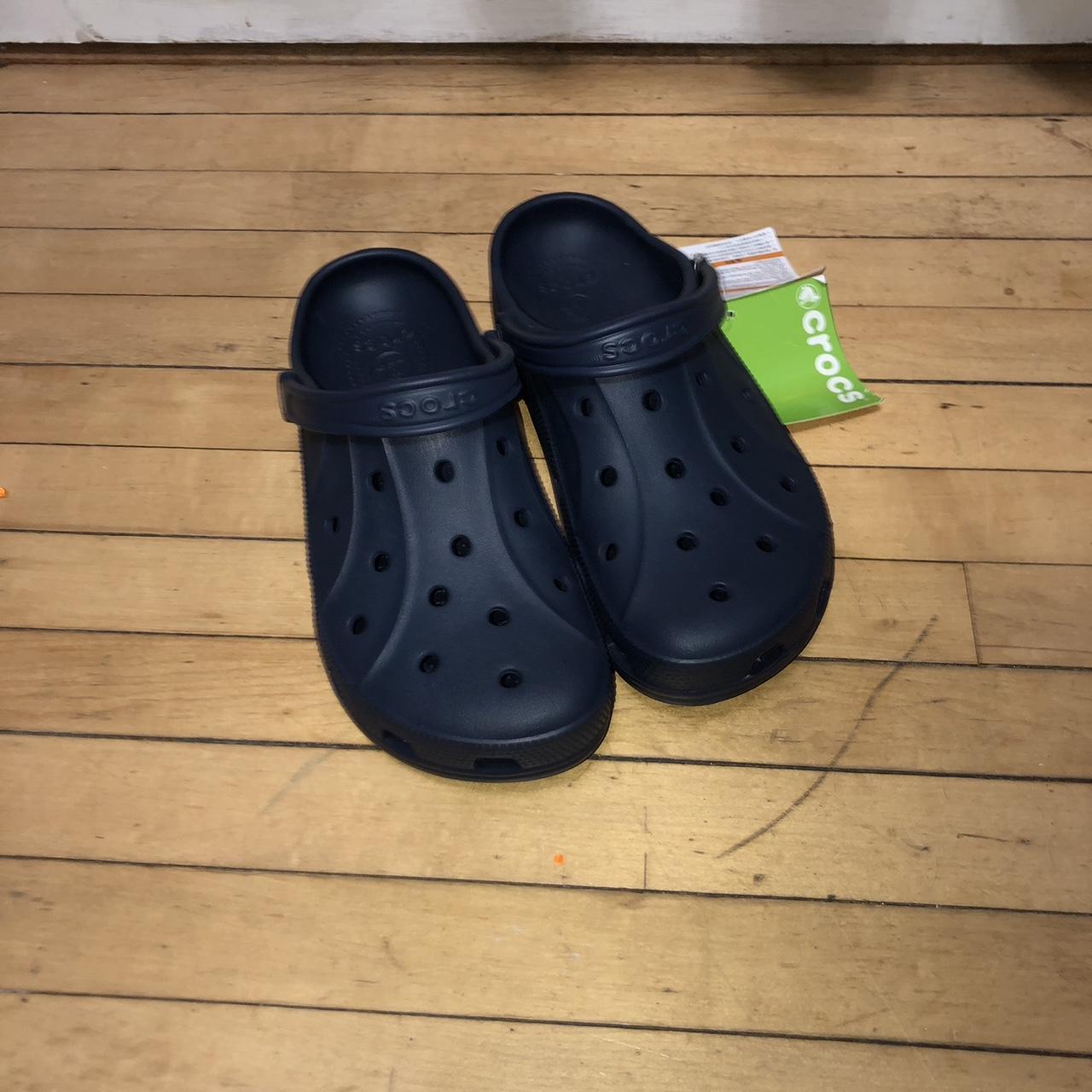 Blue crocs - Depop