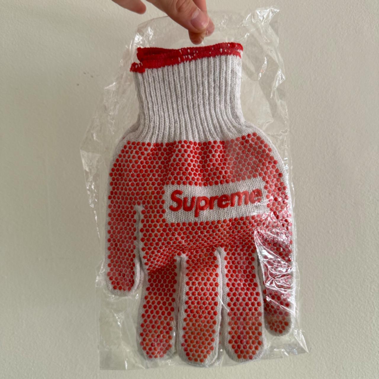 SS18 Supreme Grip Work Gloves Brand New #Supreme... - Depop