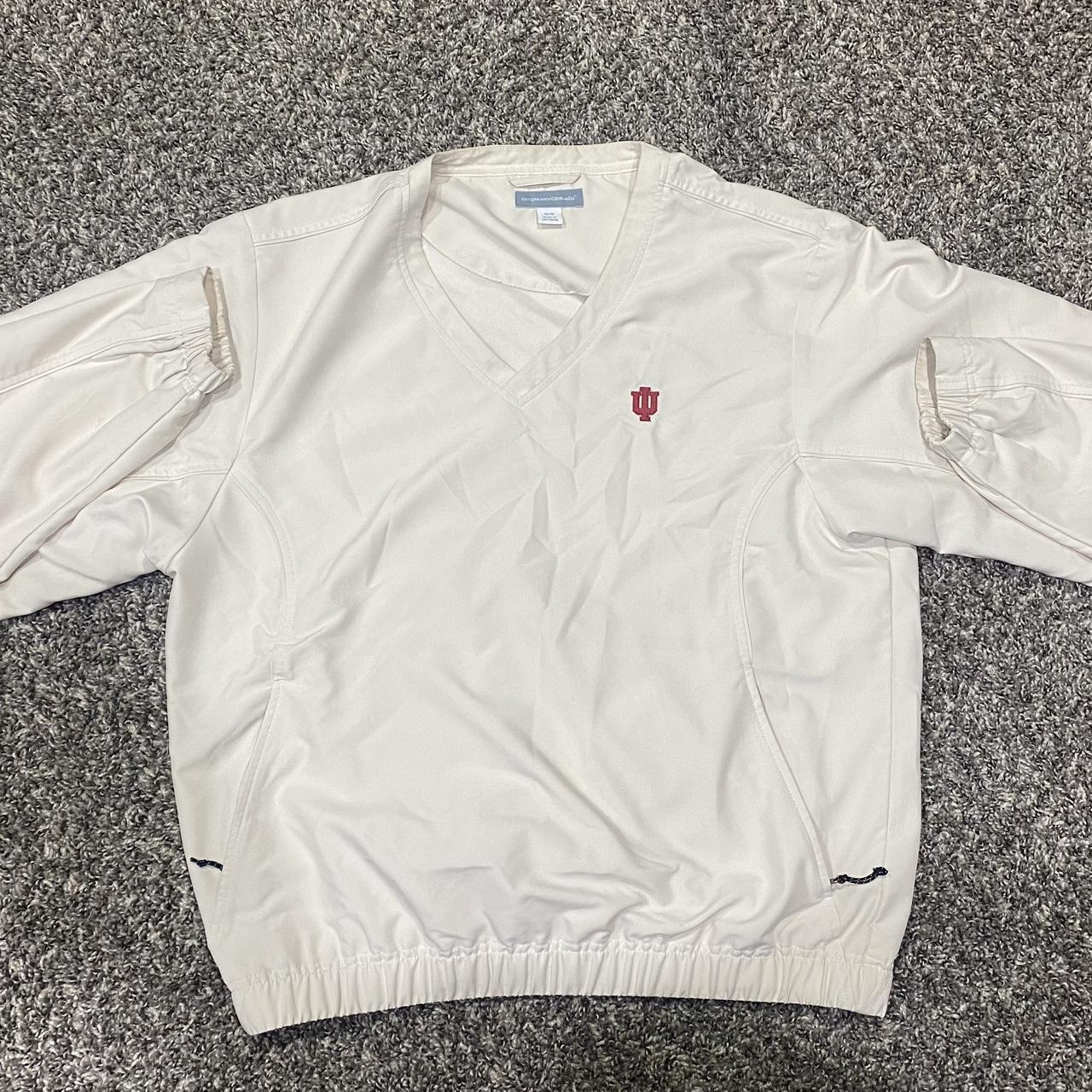 Cream IU Crewneck - Depop