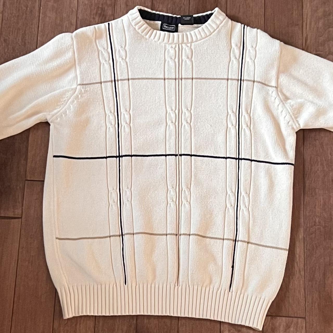 Lightly Used Thrifted Haggar sweater - Depop