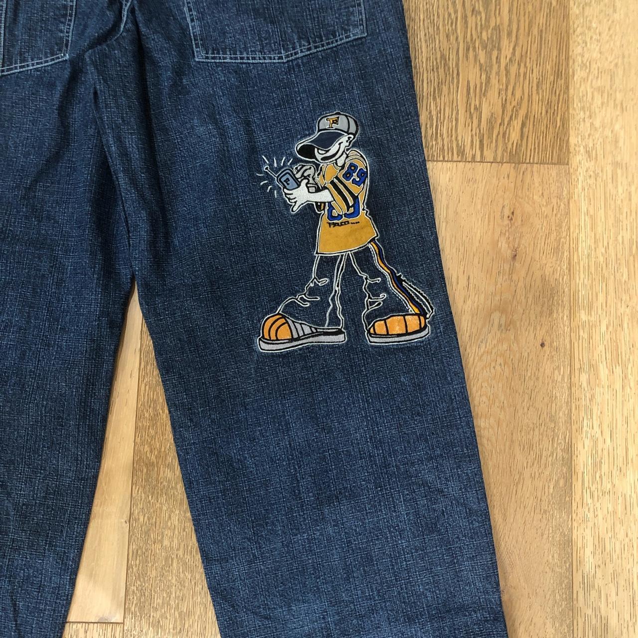 Vintage 90s Paco Jeans 38W 33L Leg opening:... - Depop