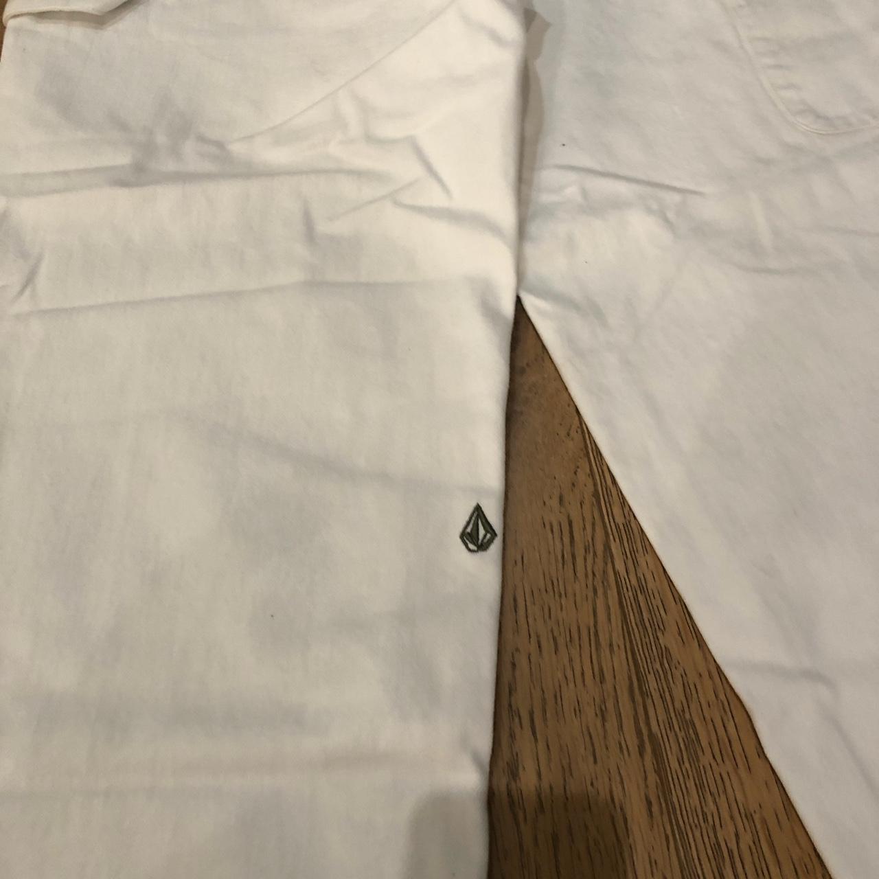 Skater Volcom Jeans W30 L30 White carpenter jeans... - Depop