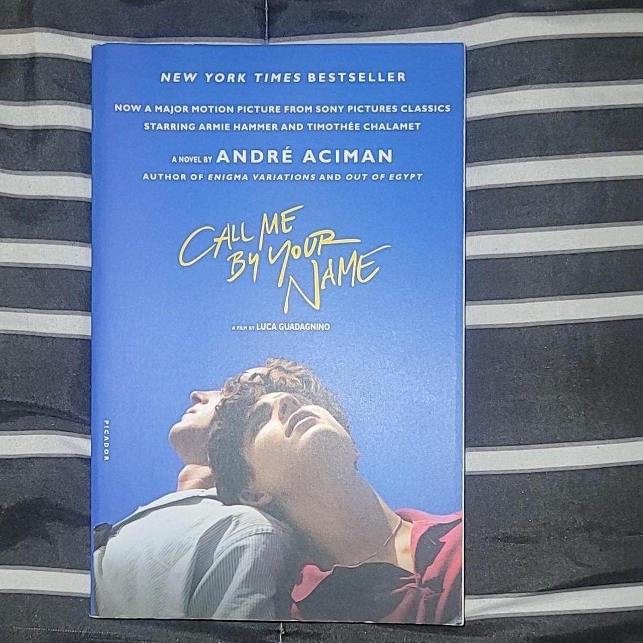 Call me by your name novel - Depop
