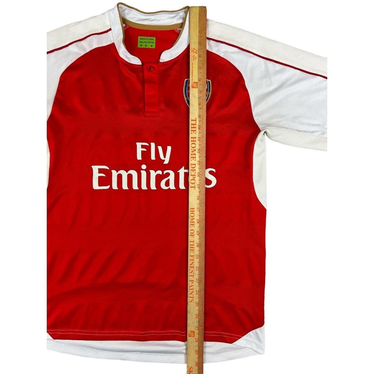 Arsenal Fly Emirates Men Soccer Jersey Sz M - Depop