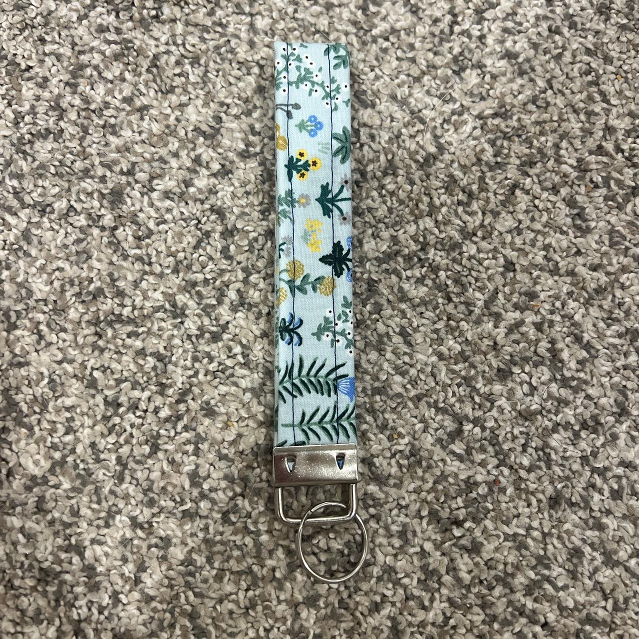 handmade floral keychain pattern may slightly vary... - Depop