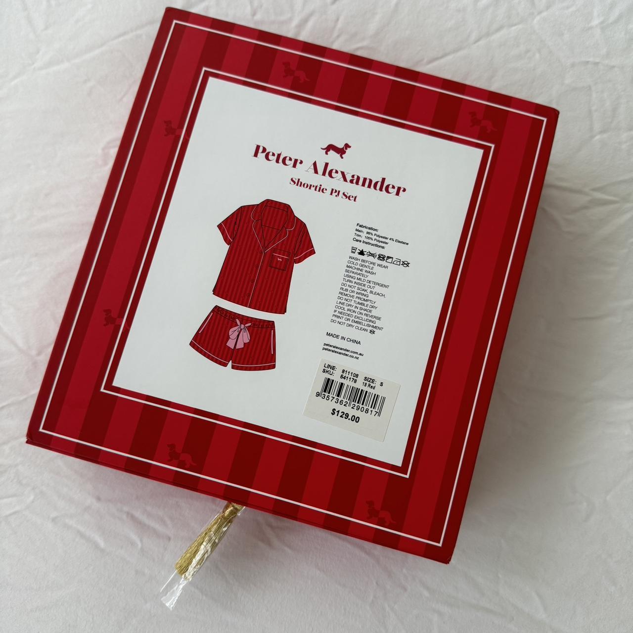 Brand new with tags in gift box Peter Alexander red... - Depop