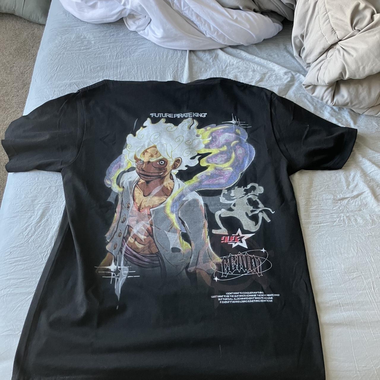 USED Rude Authority One Piece Luffy Gear 5 Anime... | Depop