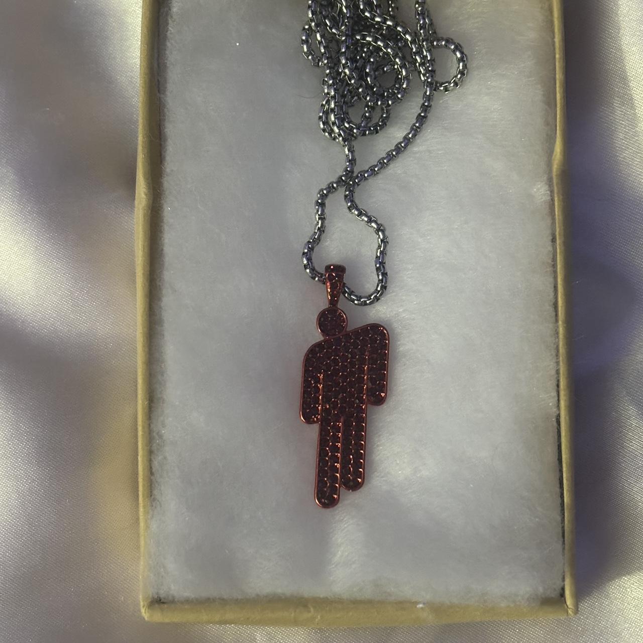 ⚠️ON HOLD⚠️ Red Blohsh necklace NOT ORIGINAL... - Depop