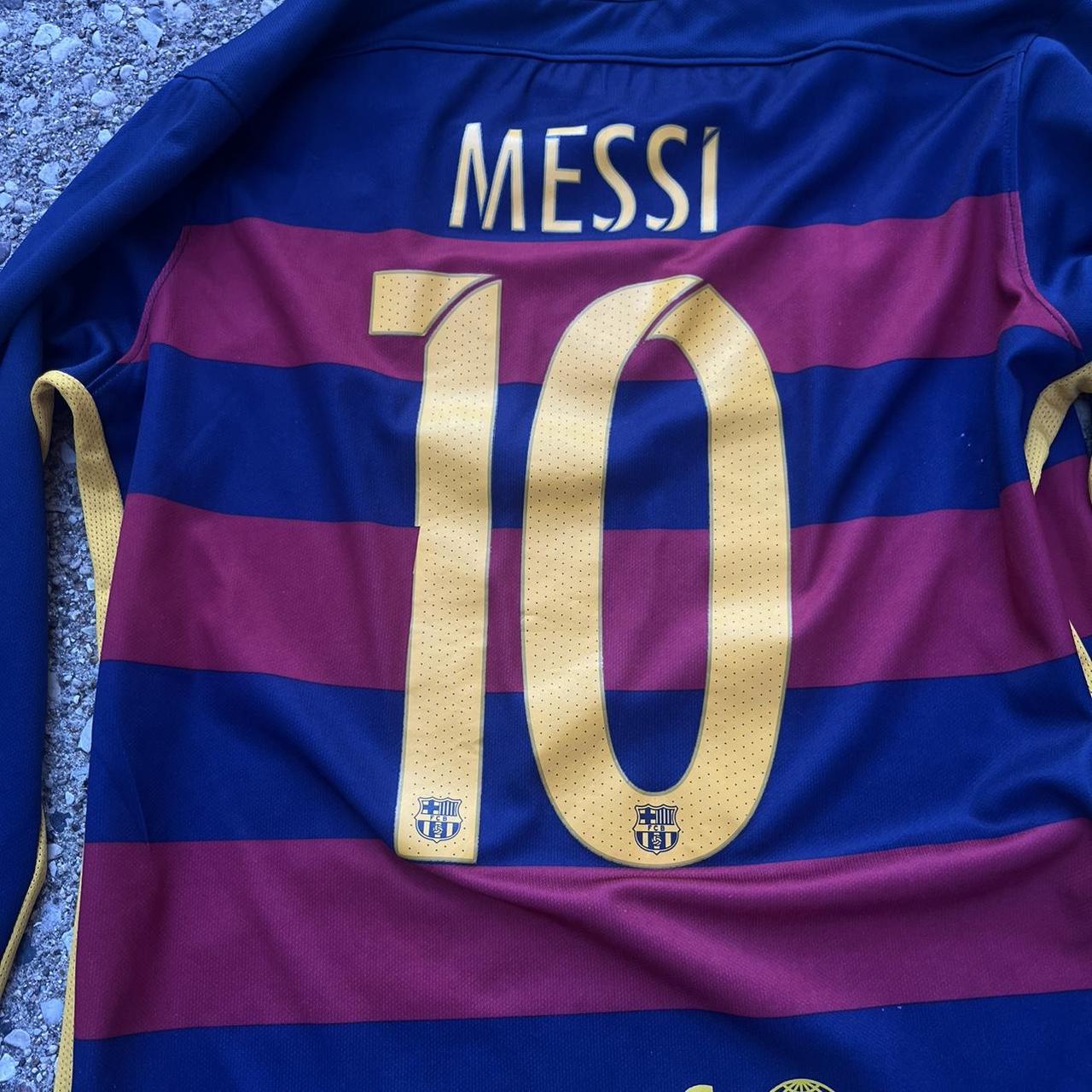 Authentic Lionel Messi Soccer Jersey -2015... - Depop