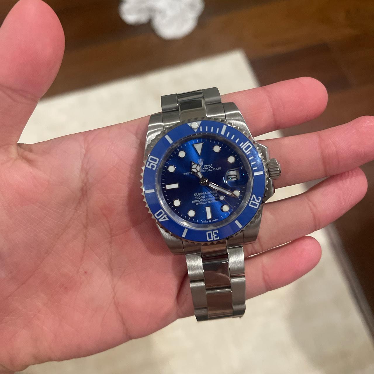 Luxury Submariner Watch (blue) New With box and... - Depop