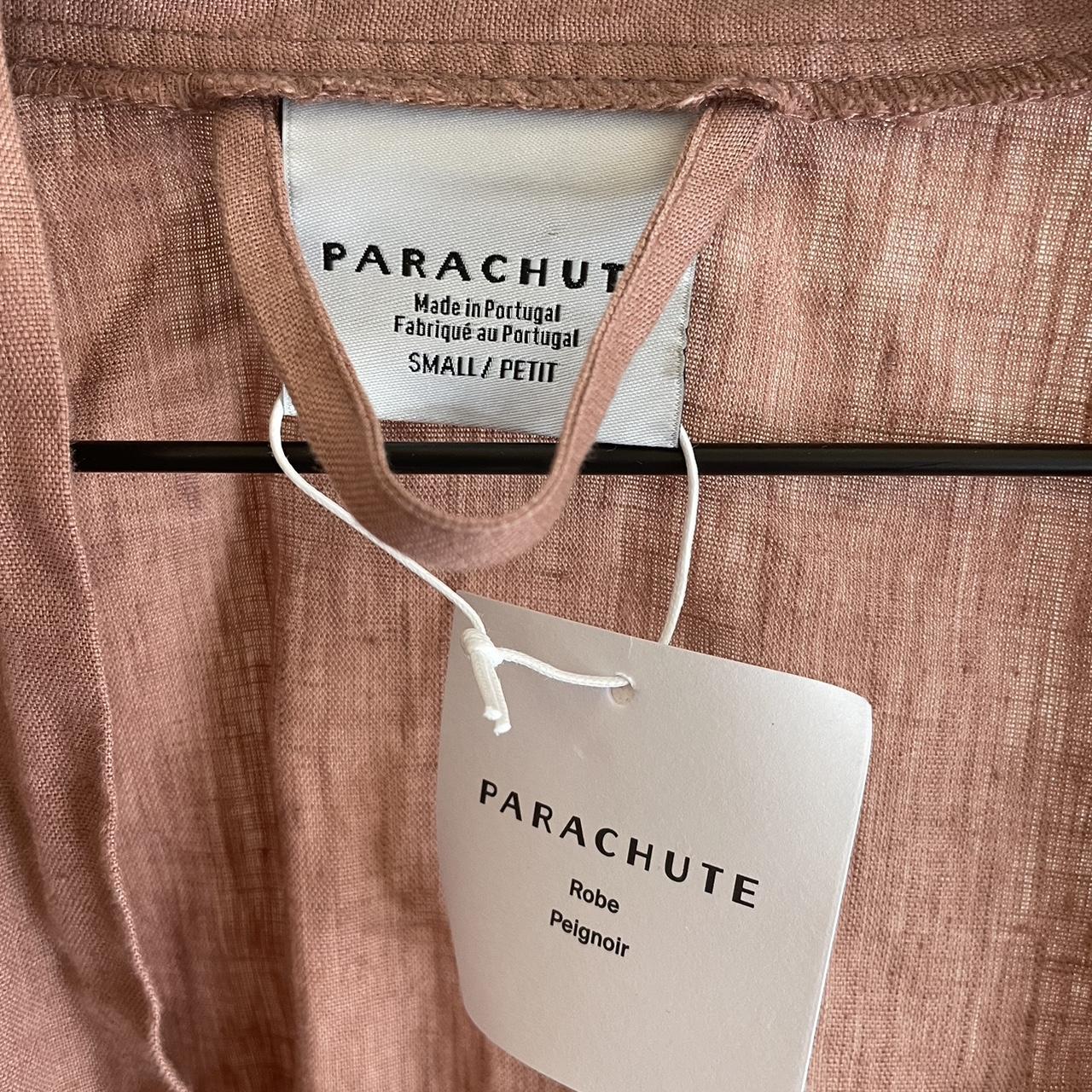 Linen parachute robe in the color clay. Womens size... - Depop