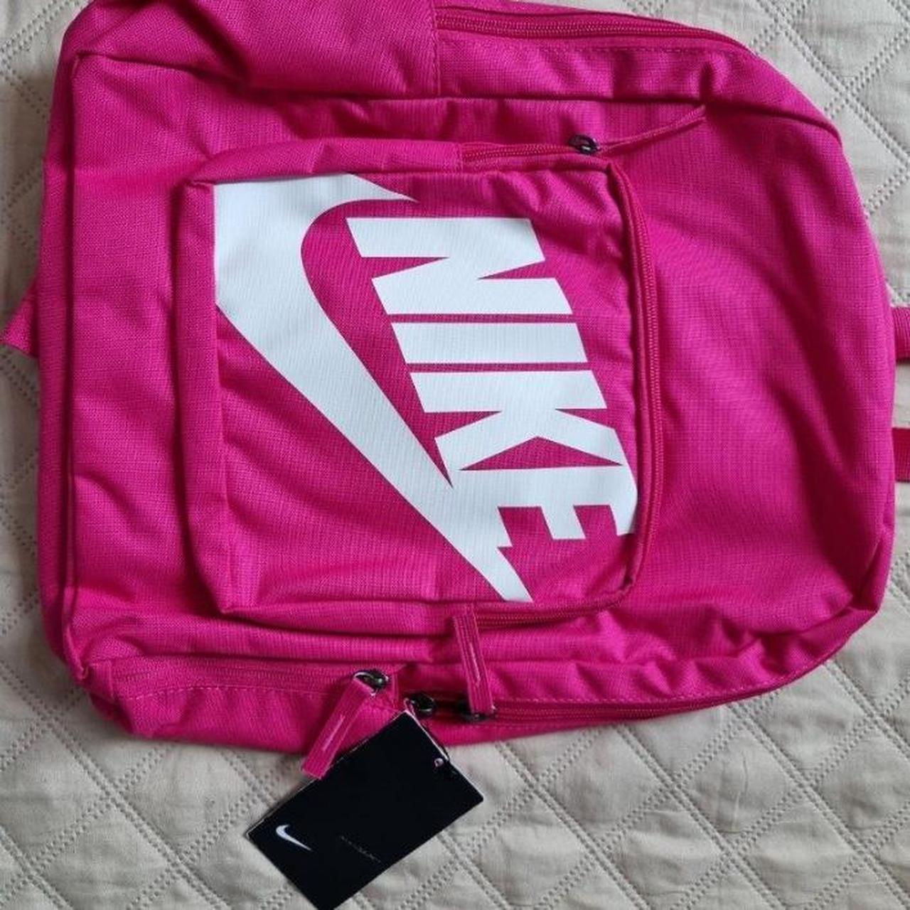Pink nike rucksack store