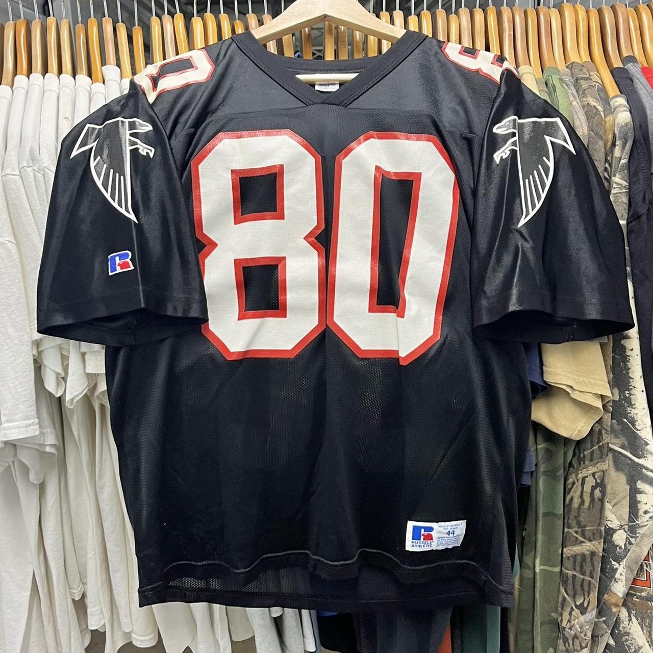 Vintage 90s 1990s Atlanta Falcons number 80 football... - Depop