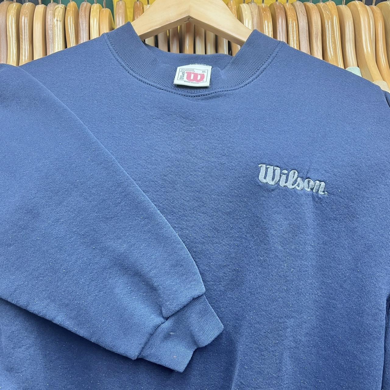 Vintage 90s 1990s Wilson sports embroidered logo... - Depop