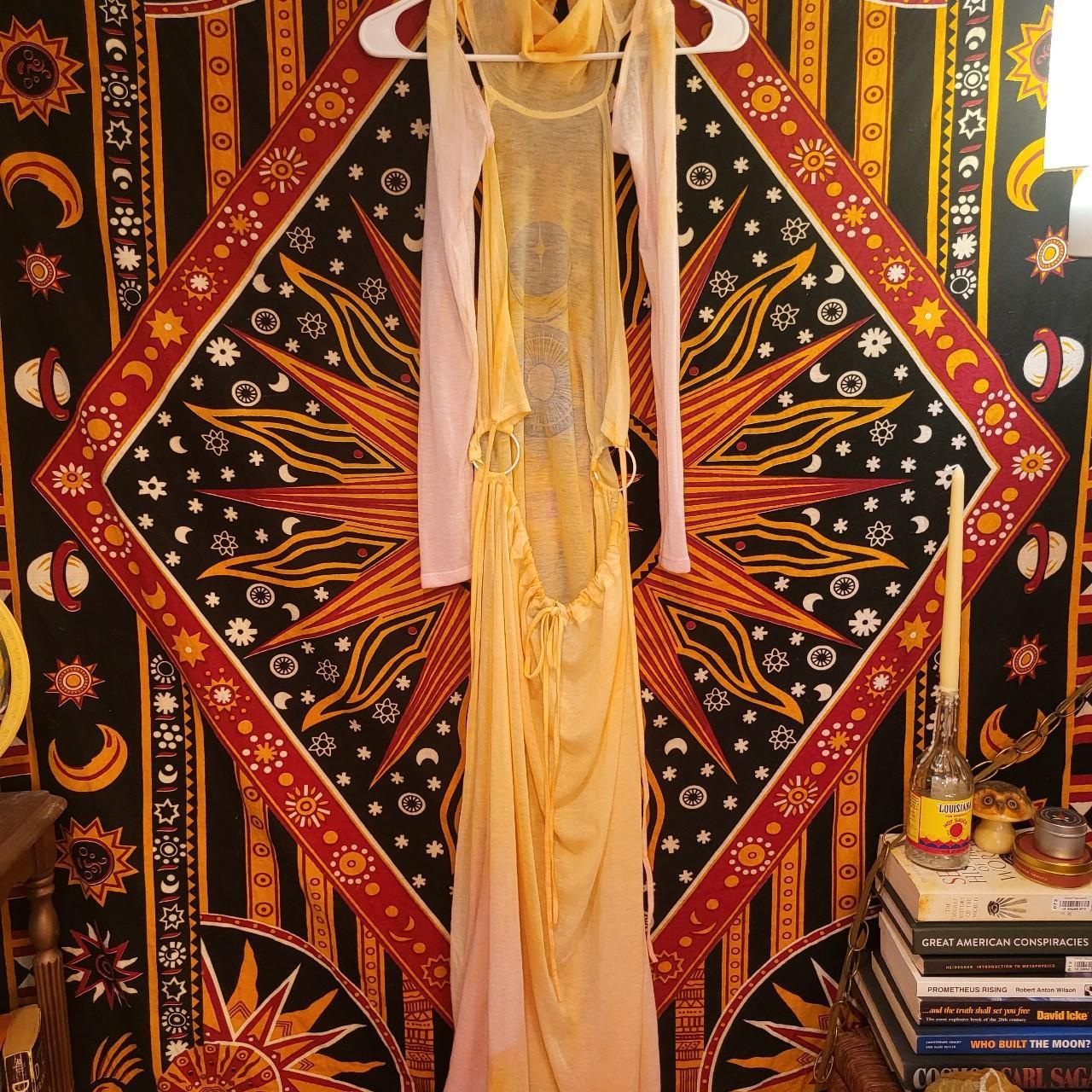 Sheer Sunset Goddess Dress I am selling this super... - Depop