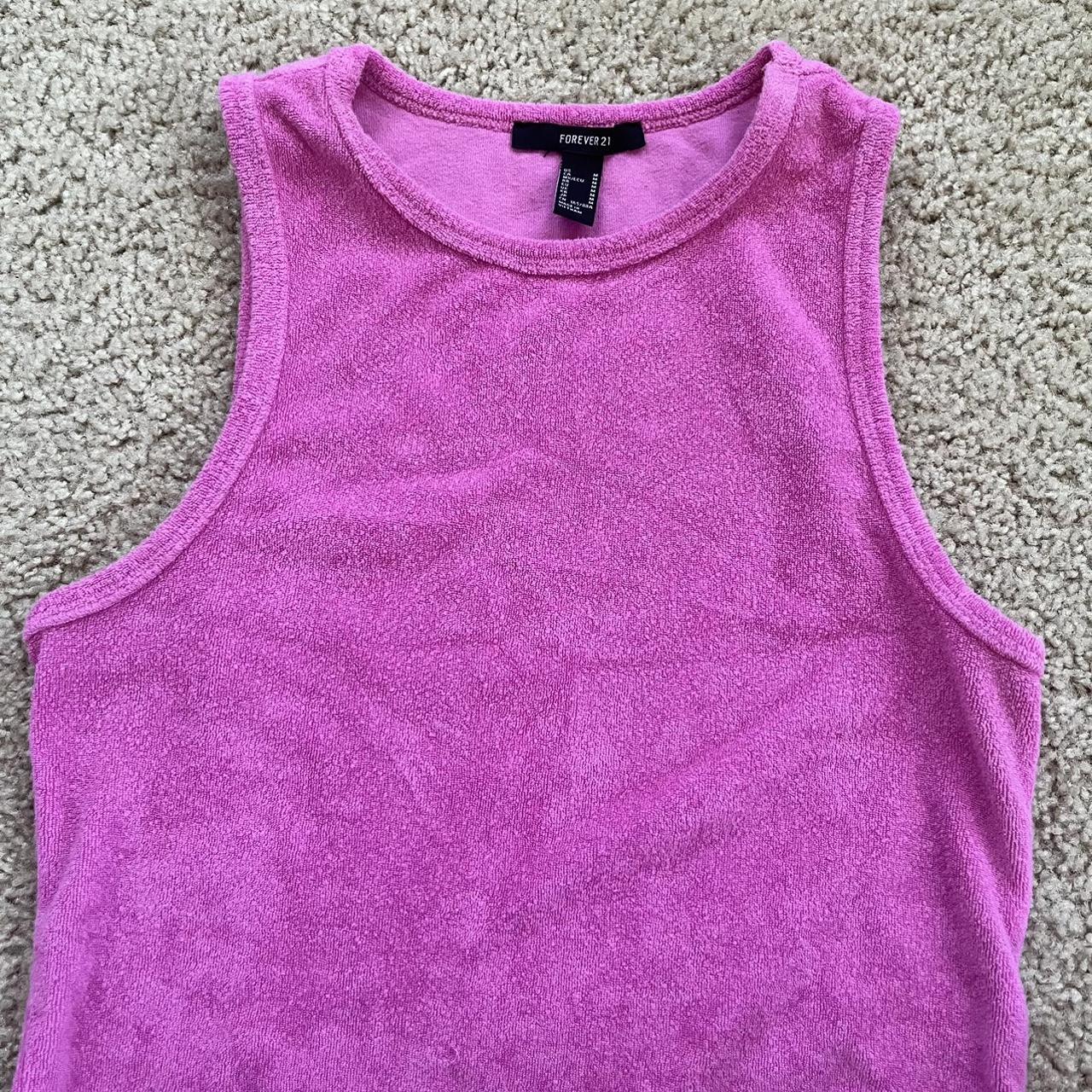 Forever 21 terry cloth tank top - Great condition... - Depop