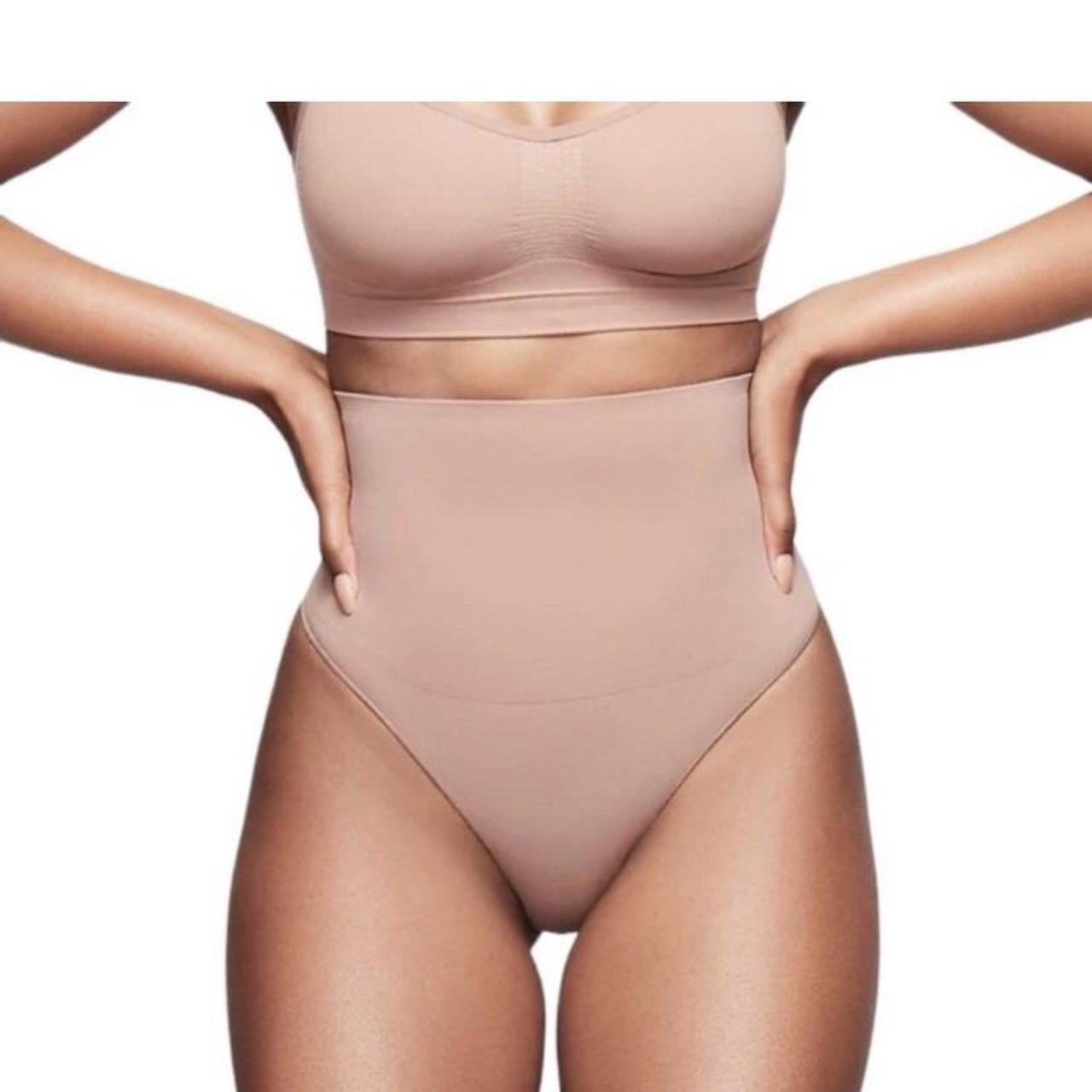 Skims Core Control Thong Sienna Size L XL Shapewear... - Depop