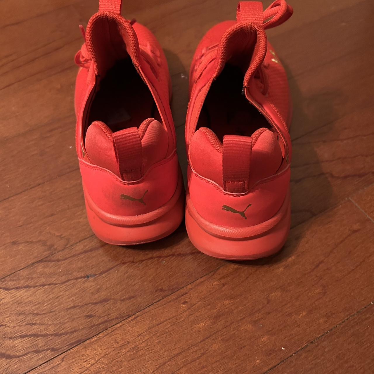 Red Puma Sneakers #puma #sneakers - Depop