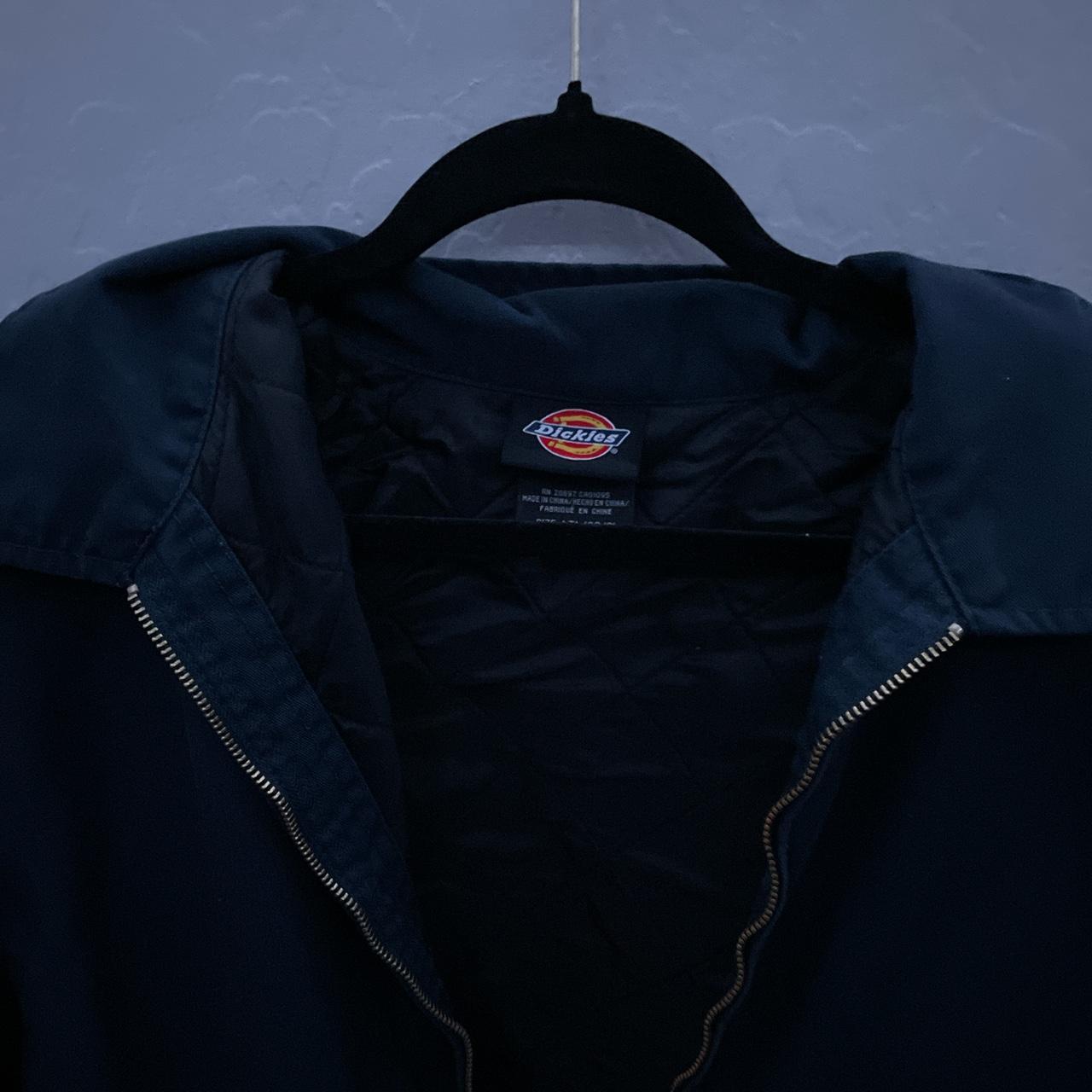 Navy blue Dickies work jacket #carhartt #vintage... - Depop