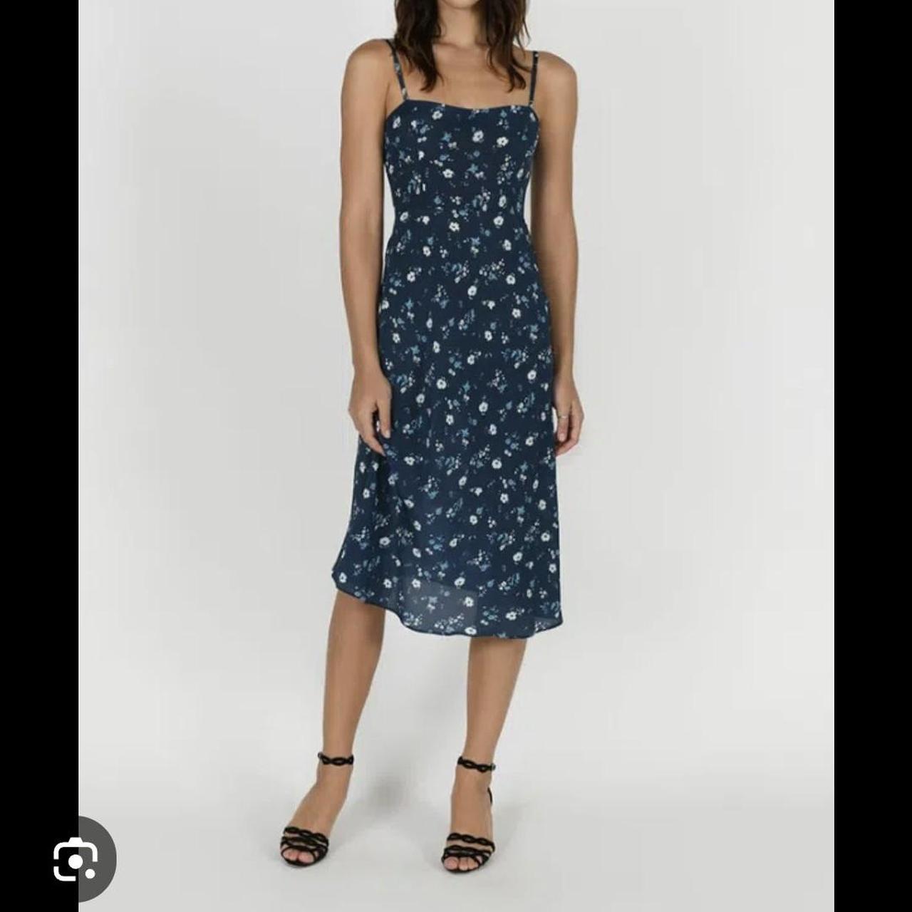 Realisation parr Amelia blue midi dress - Depop