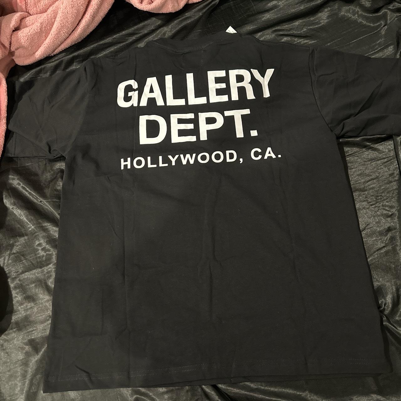 Gallery Dept. T-Shirt -Black -Size M- Fits like a... - Depop