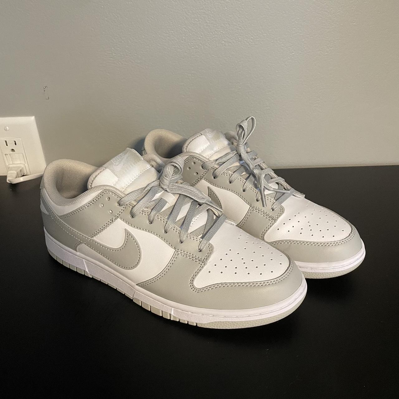 Grey Nike Dunks men’s size 10 - Depop