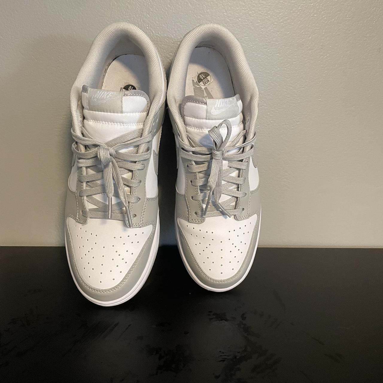 Grey Nike Dunks men’s size 10 - Depop