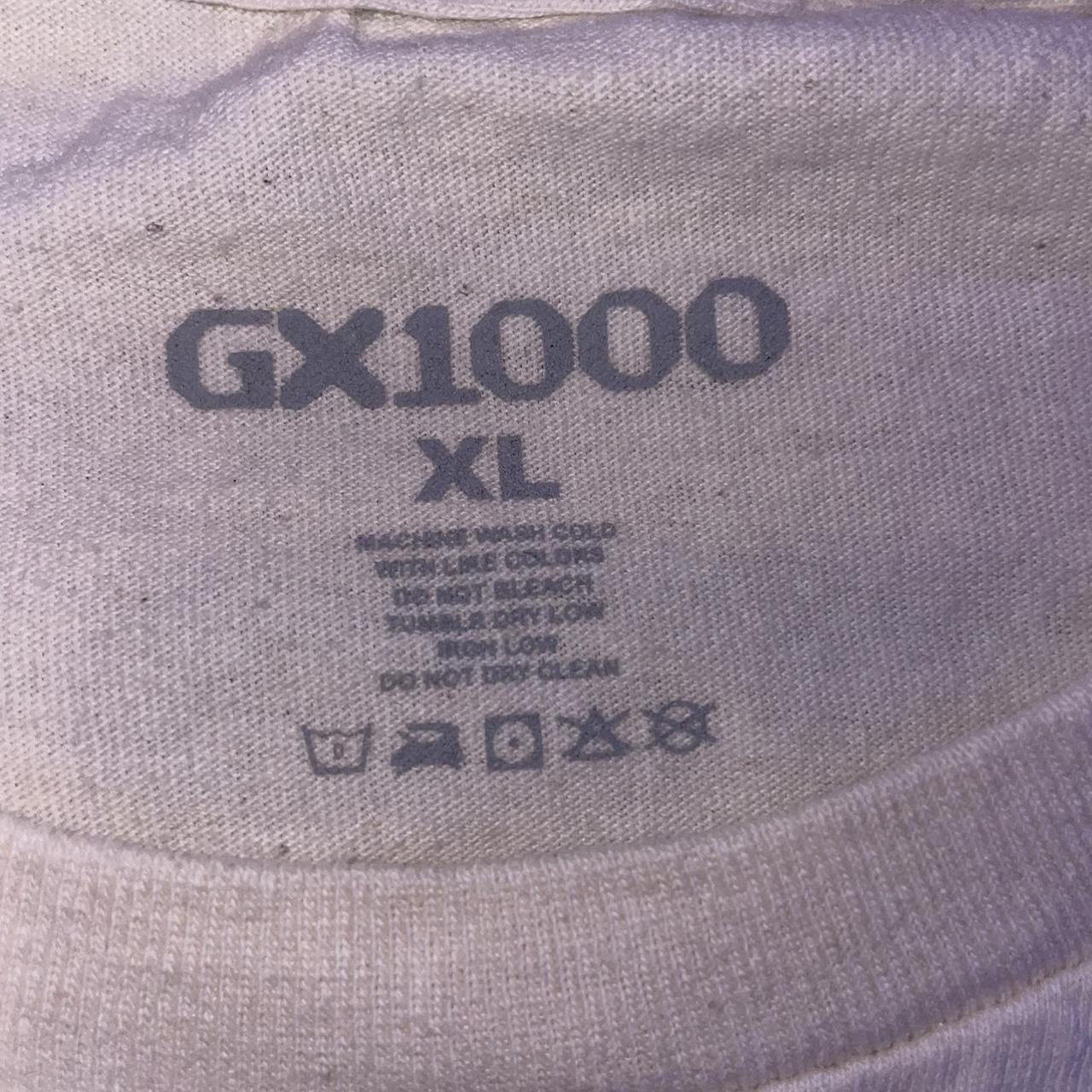Extra large skaterCream GX1000 tee good condition... - Depop